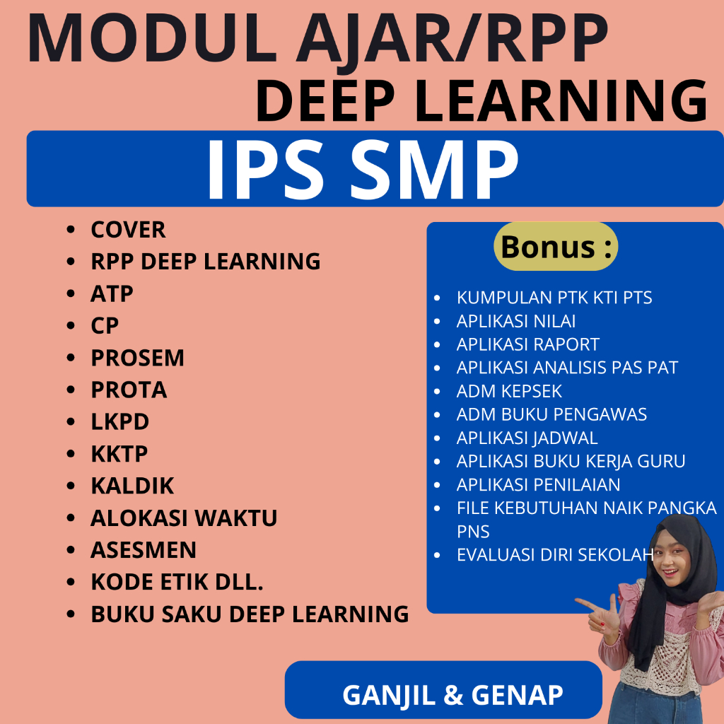 Jual Modul Ajar/RPP Deep Learning IPS SMP ( KELAS 7-8-9 ) - RPP DEEP ...
