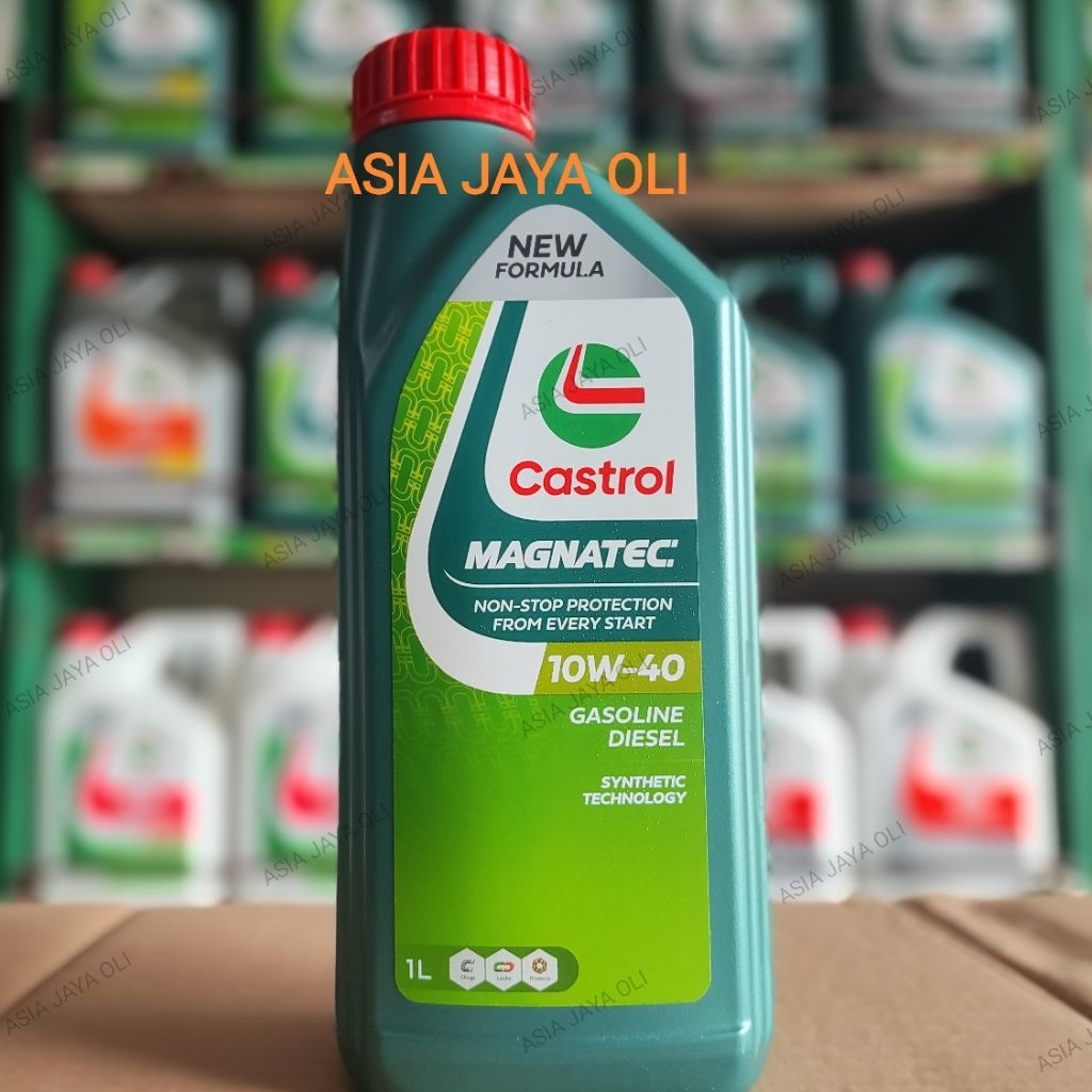 Jual Oli Mesin Mobil Castrol Magnatec 10W-40 1 Liter | Shopee Indonesia