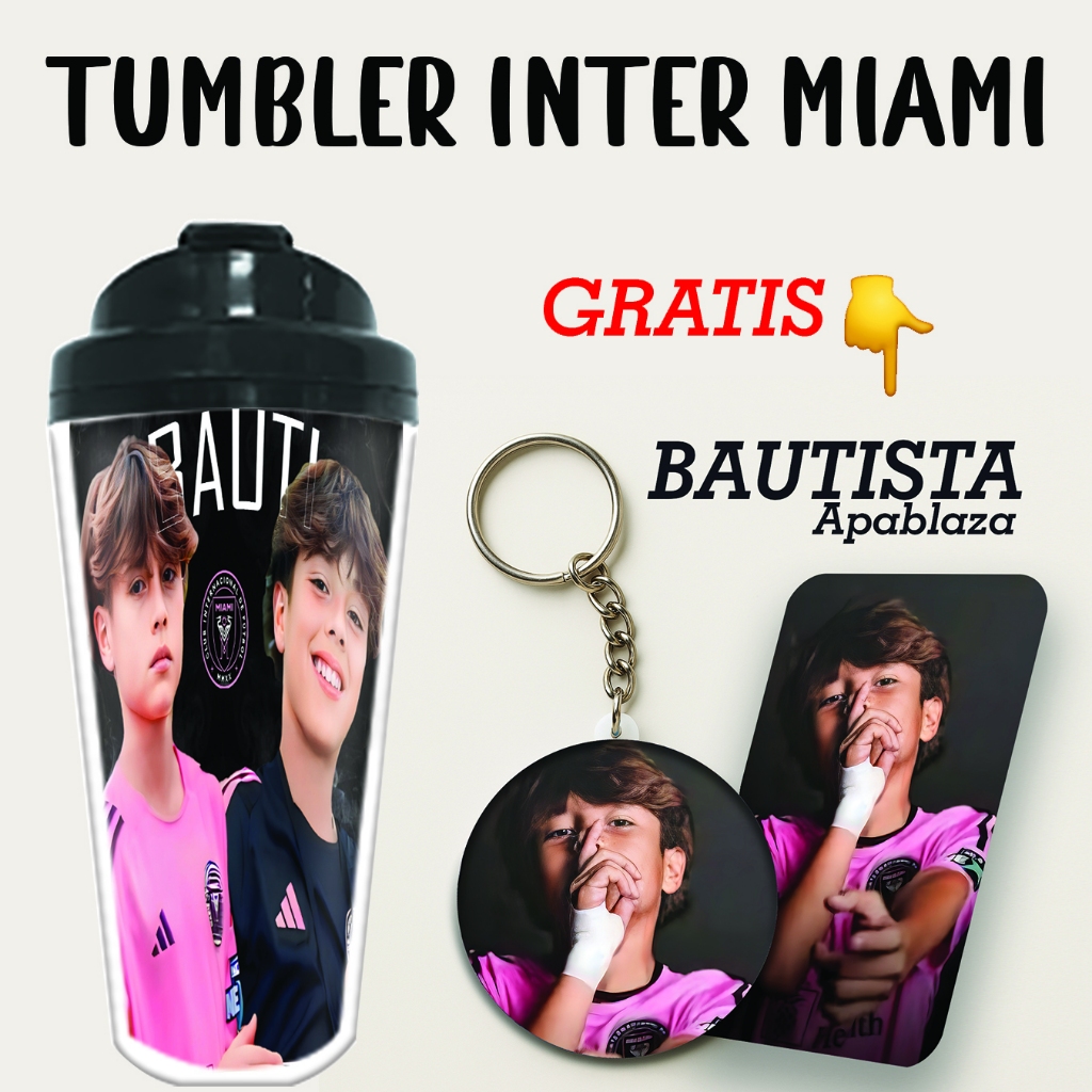 Jual TUMBLER Idola Favorit edisi BAUTI INTERMIAMI + FREE GANTUNGAN ...
