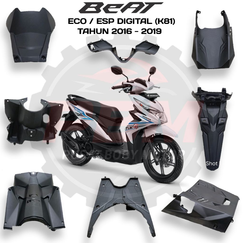 Jual Body Motor Honda BeAT ESP DIGITAL / BEAT ECO 2016 - 2019 PNP BEAT ...