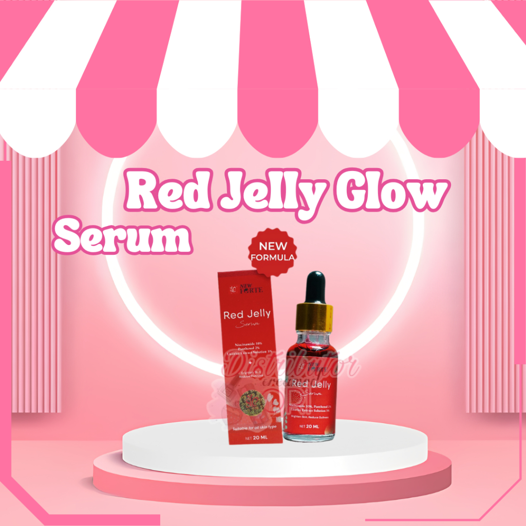Jual RED JELLY GLOW SERUM BY SYB FORTE /serum jelly merah bpom | Shopee ...