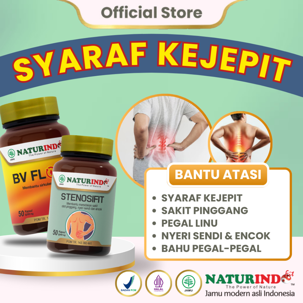 Jual Obat Sakit Pinggang Sampai Kaki Bahu Pegal Saraf Kejepit Skiatika ...