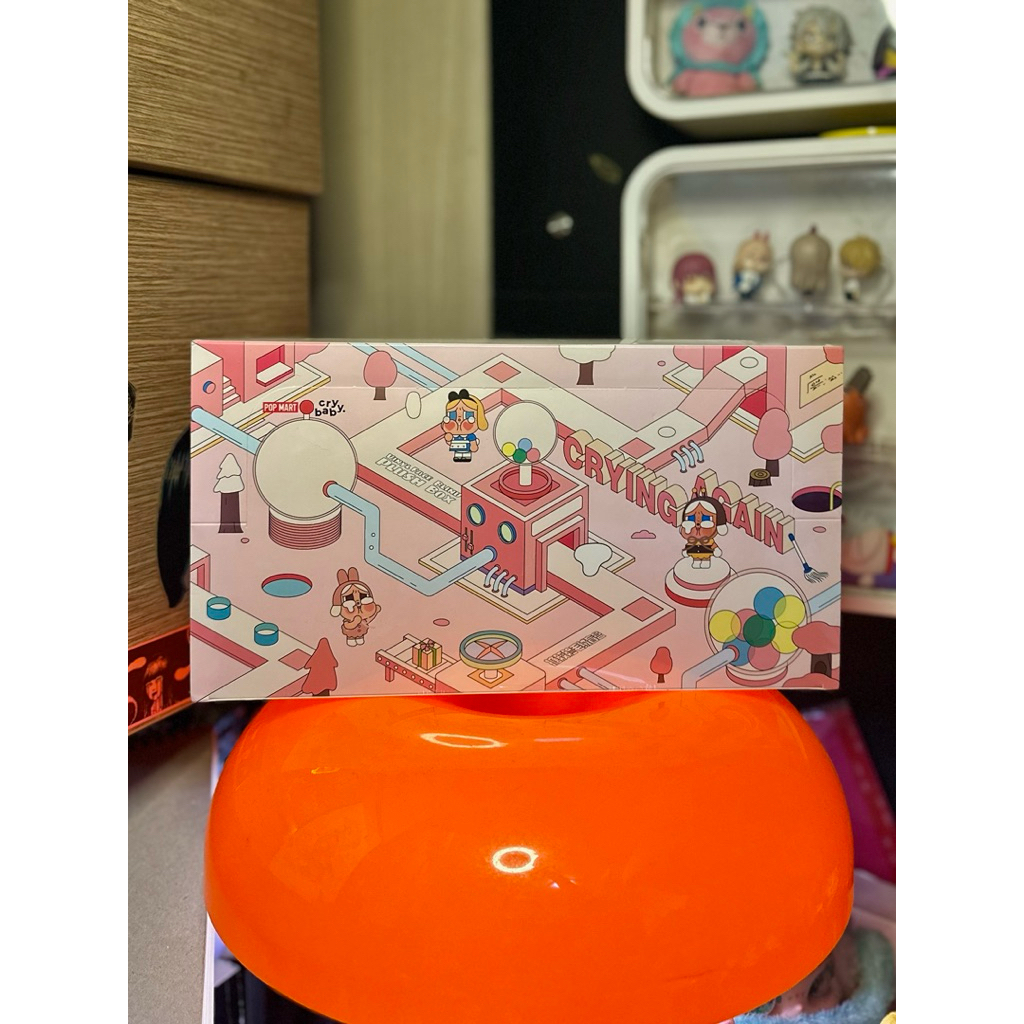 Jual [READY‼️] WHOE SET BOX CRY BABY CRYING AGAIN PLUSH VINYL DOLL TOY ...