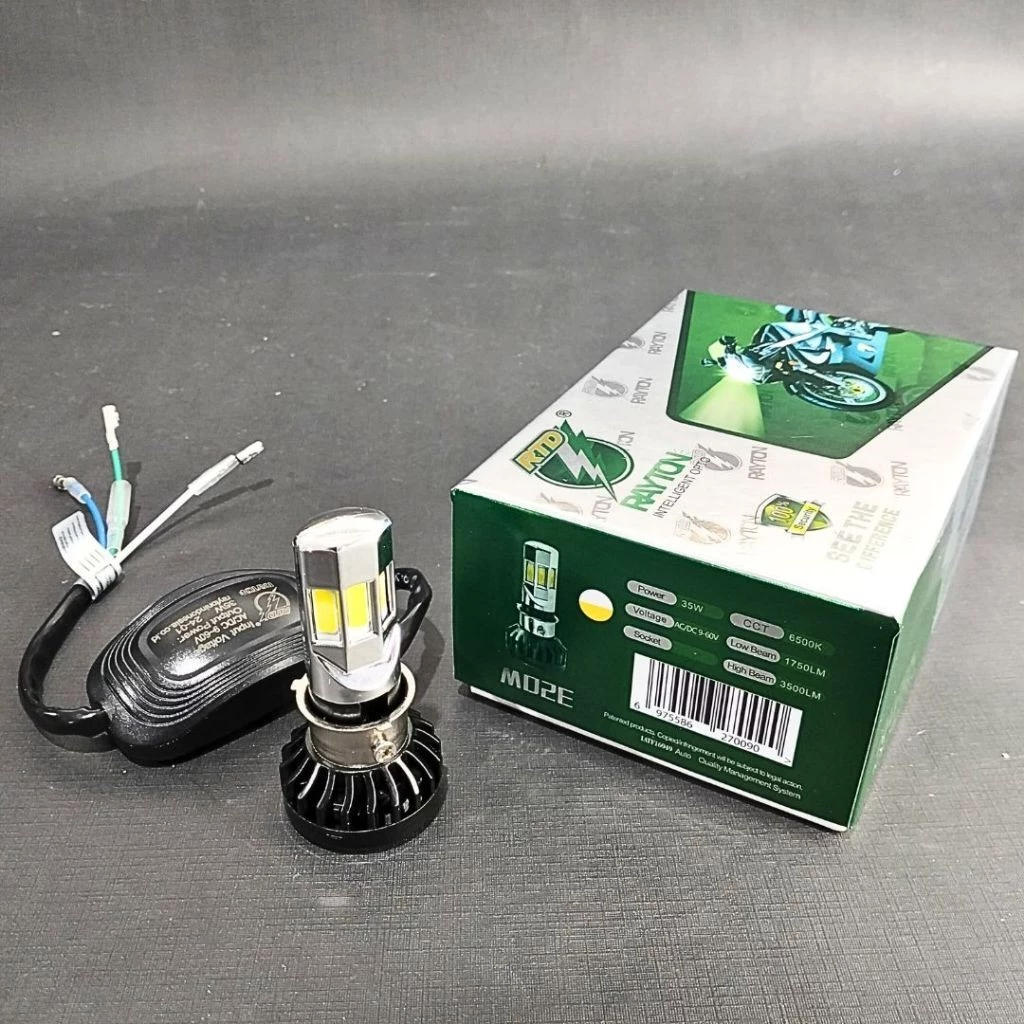 Jual Lampu RTD 6 Sisi Lampu LED RTD Rayton MO2E Original H6 H4 35Watt Original | Shopee Indonesia