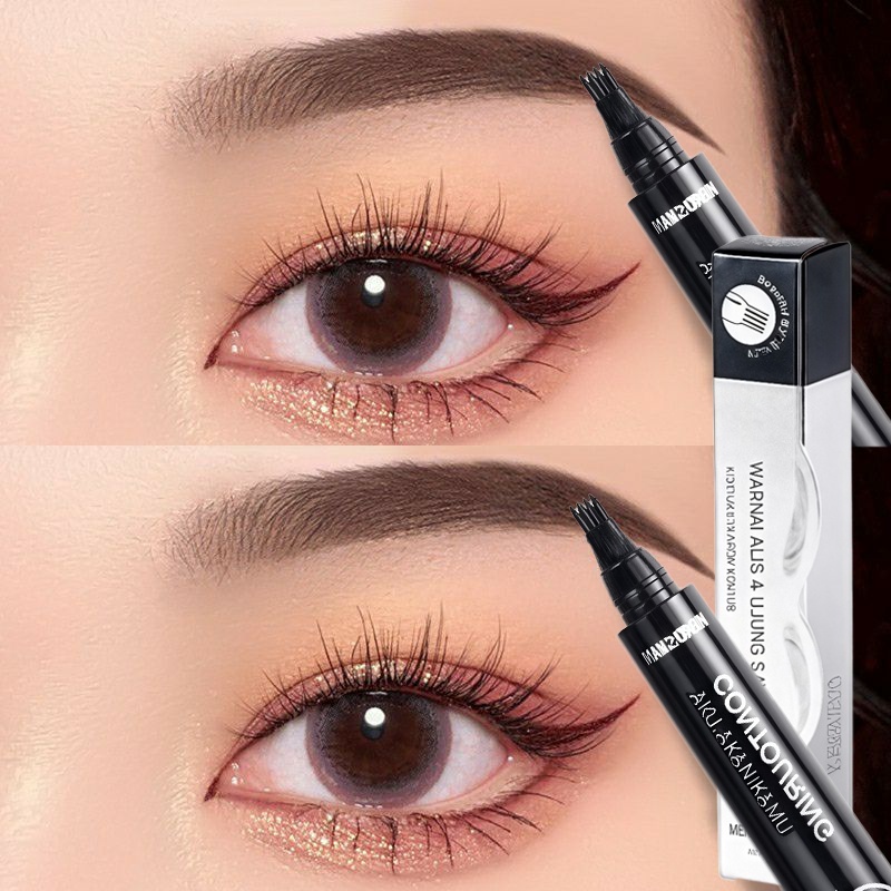 Jual 【 COD 】 BPOM Pensil Alis Cetar 4 Mata - Waterproof 24 Jam, Anti ...