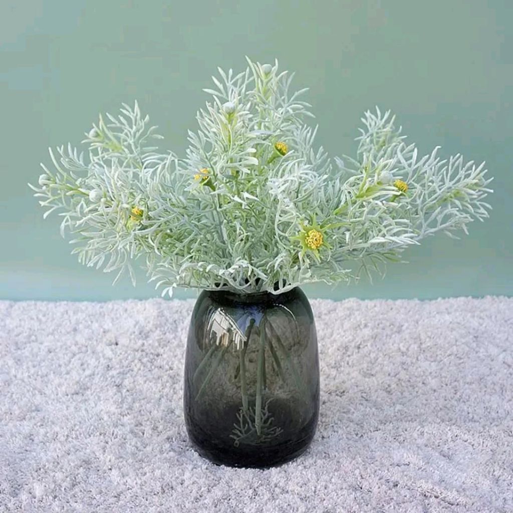 Jual Bunga Smoke Bush Cosmos Snowy Daisy Dutch Premium Latex Artificial ...