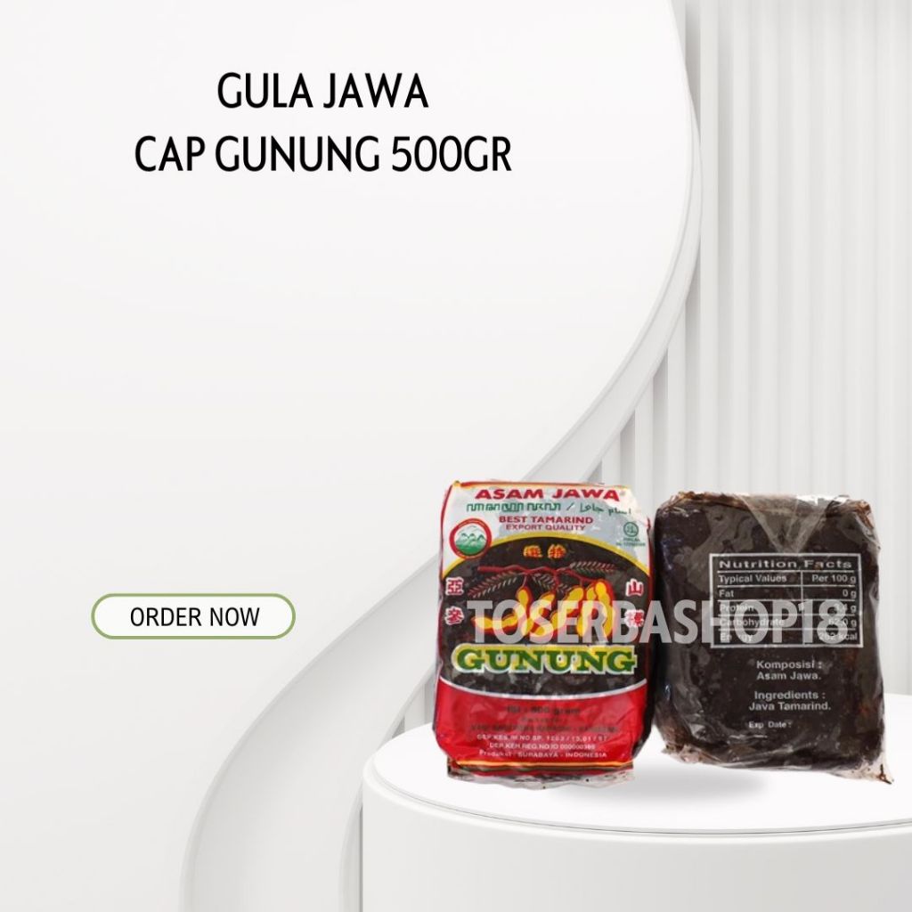 Jual Asam Jawa Tanpa Biji / Asam Jawa Cap Gunung 500gr / Asam Jawa ...