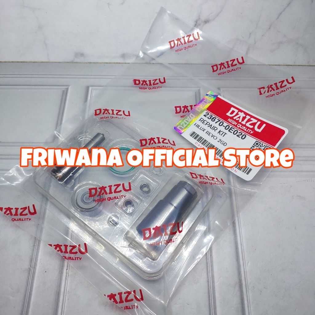 Jual Repair Kit Nozzle Injector Daizu Hilux Revo 2.400cc 2GD 23670 ...