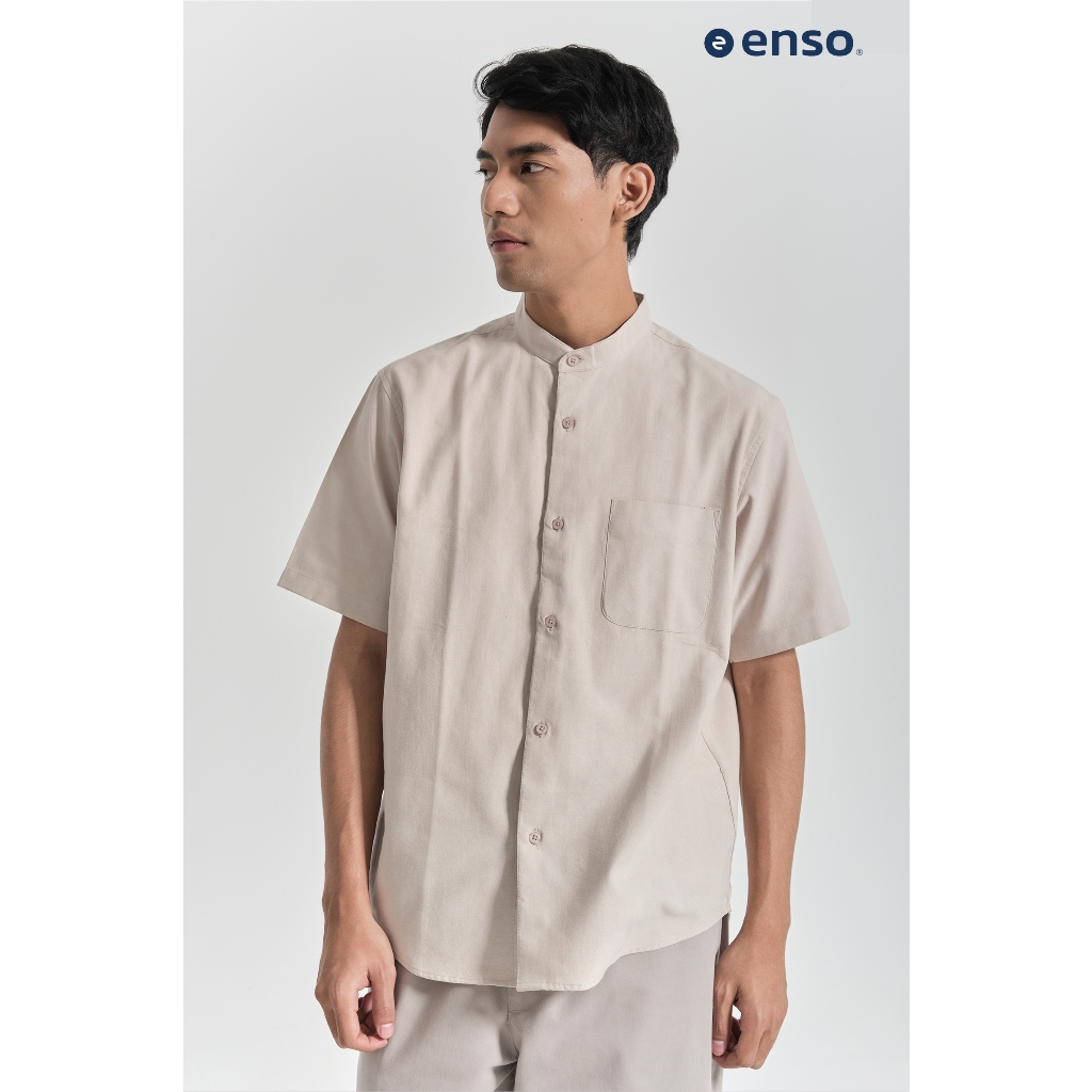 Jual Enso Montana Short Kemeja Tangan Pendek Relax Fit Pria | Shopee ...