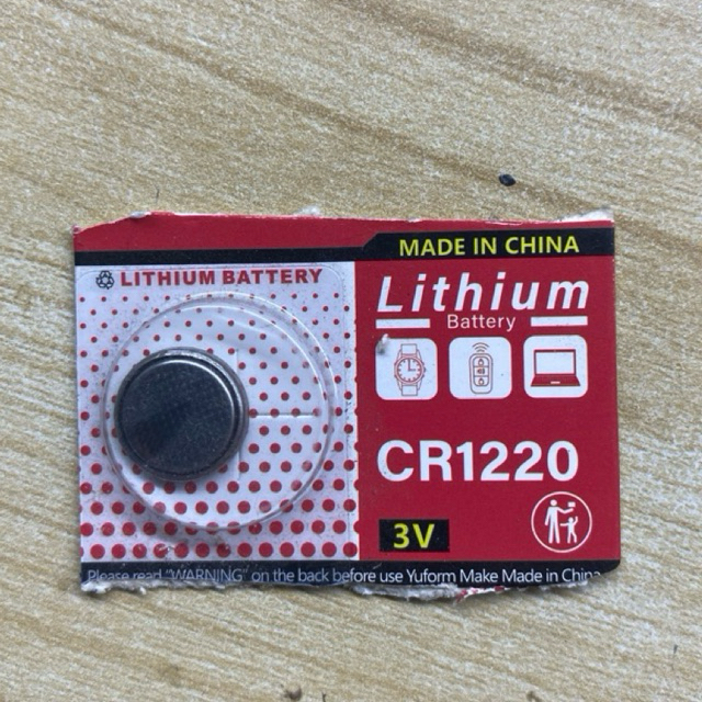 Jual baterai kancing cr1220 | Shopee Indonesia