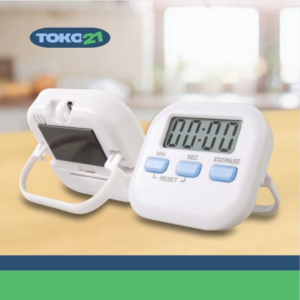 Jual Timer Digital Masak Dapur Magnet Stopwatch Kitchen Cooking ...