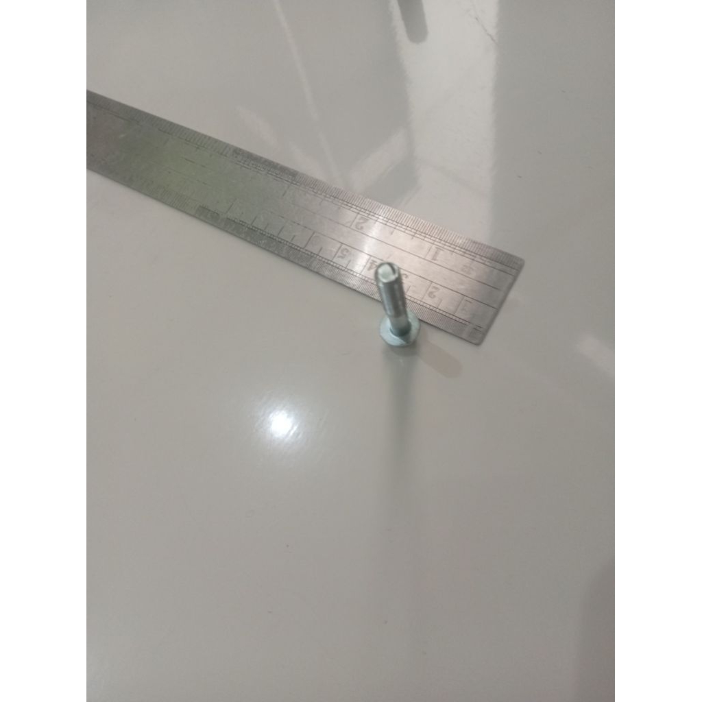Jual Baut Flange bold 6x35 Baut M6 kunci 8 panjang 35mm | Shopee Indonesia