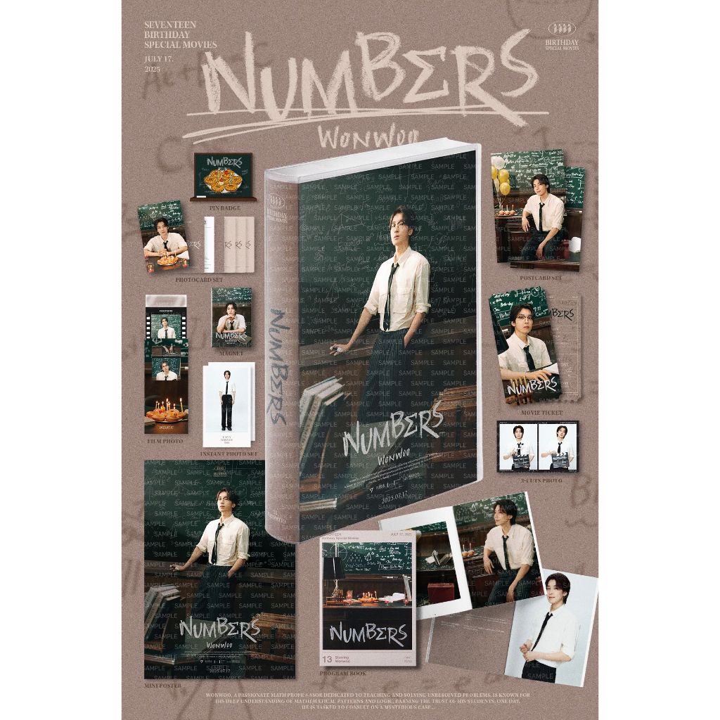 Jual [PO] OFFICIAL SEVENTEEN HAPPY WONWOO DAY BIRTHDAY BOX VERSI VER 4 SVT | Shopee Indonesia