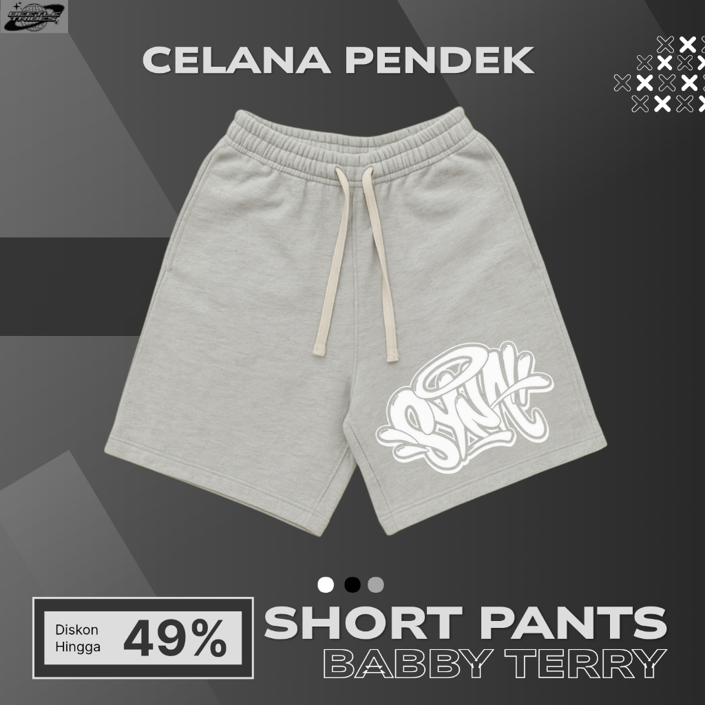 Jual SYNA | Sweat Short Pants | Celana Pendek Pria | Baby Terry ...