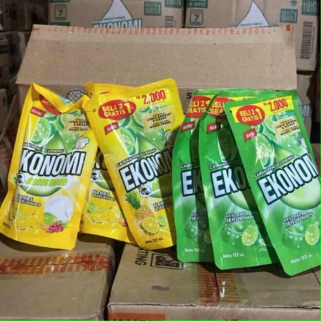 Jual Ekonomi Sabun Cuci Piring 122ml - Isi 24pcs | Shopee Indonesia