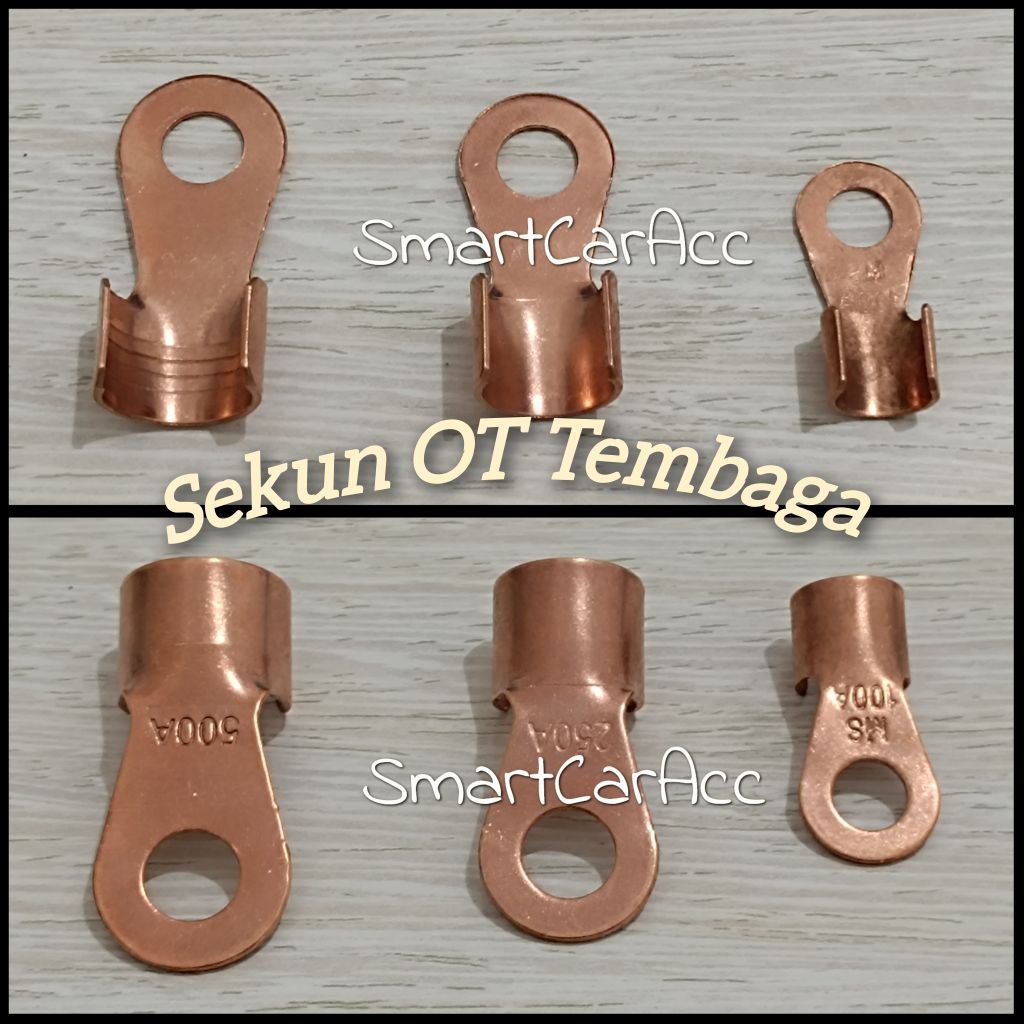 Jual Sekun Skun OT Tembaga Kabel Ground Grounding Massa Masa Bulat 80A ...