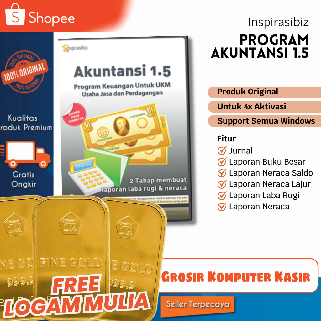 Jual Program Akuntansi | Program Akuntansi 1.5 | Program Akuntansi ...
