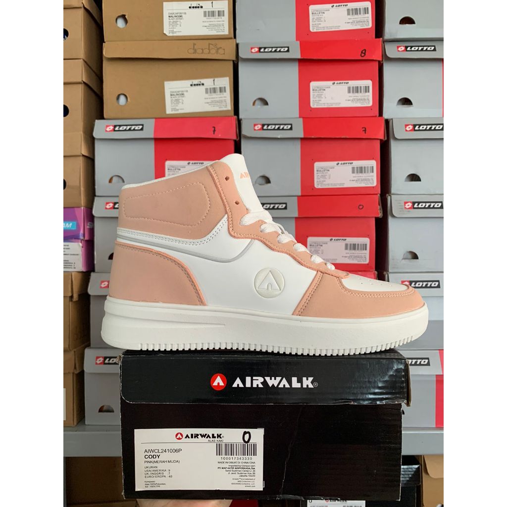 Jual Airwalk Cody Pink Women Shoes Original | Shopee Indonesia