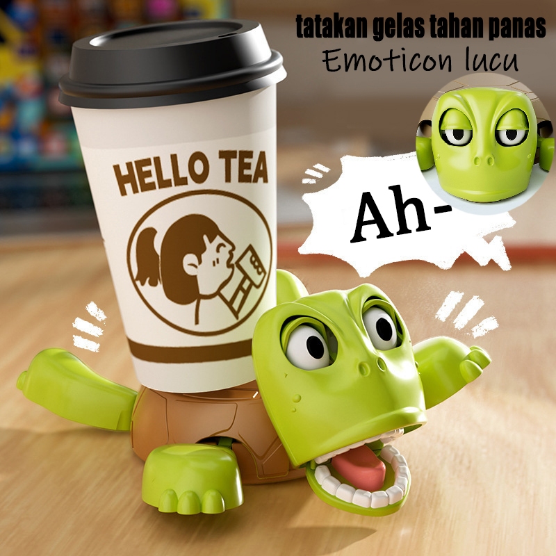 Jual 3D Lucu coaster lucu Coaster Kura-kura Tatakan Gelas Kura-Kura ...