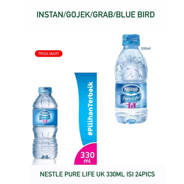Jual Nestle pure life 330ml air mineral isi 24pcs | Shopee Indonesia