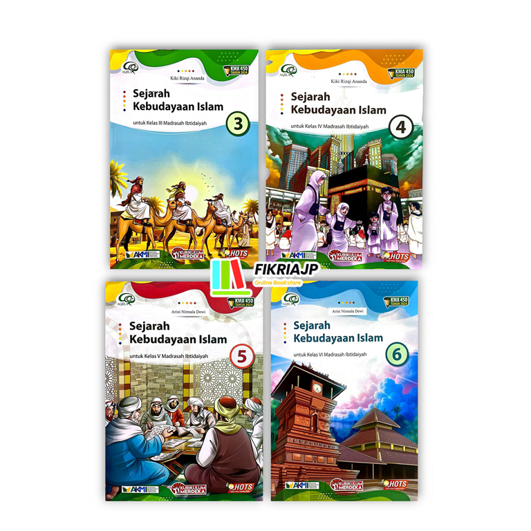 Jual Buku Sejarah Kebudayaan Islam SD/MI Kurikulum Merdeka Edisi Terbaru 2025 - Aqila (Tiga ...