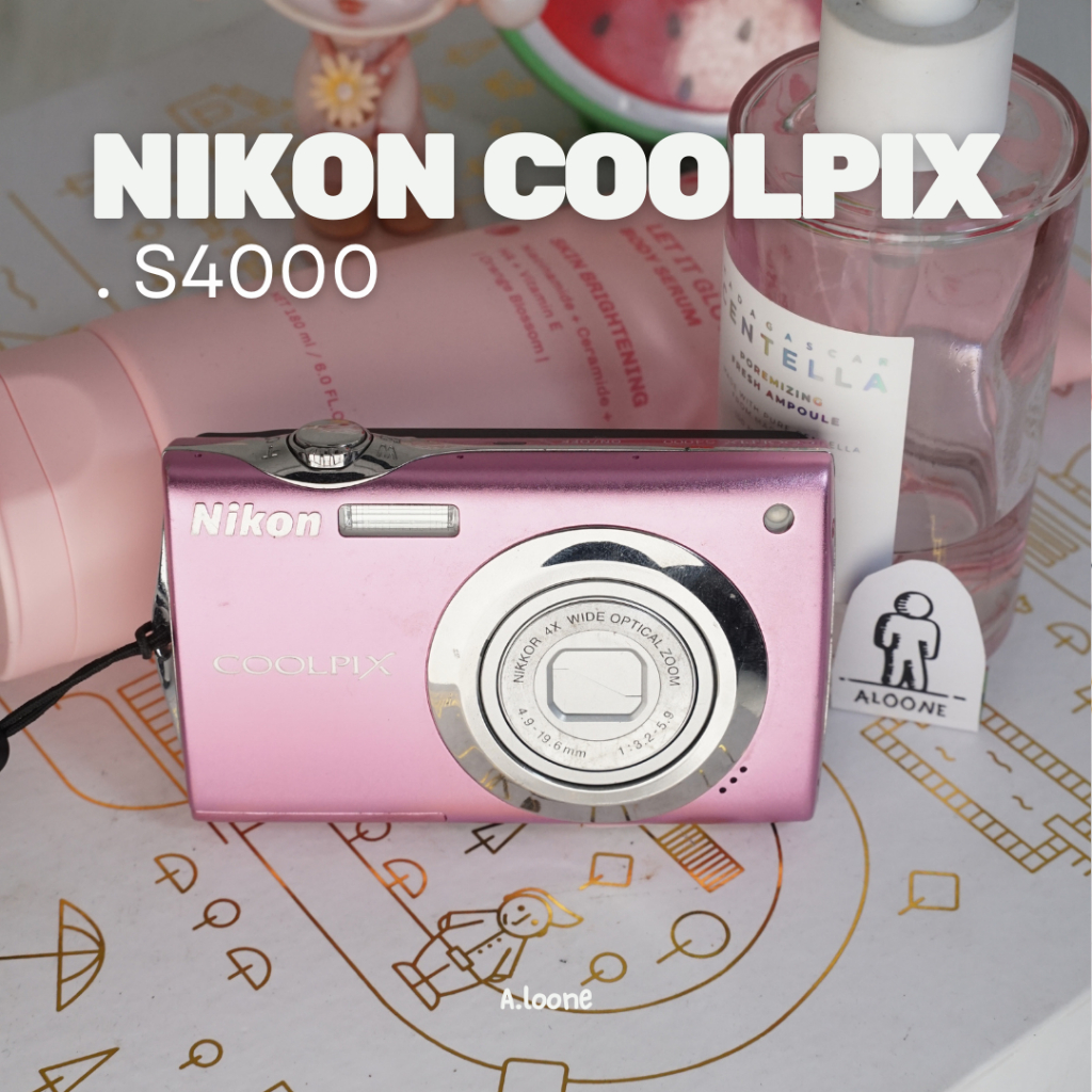 Jual Digicam Nikon Coolpix S4000 – Pink Edition | Shopee Indonesia