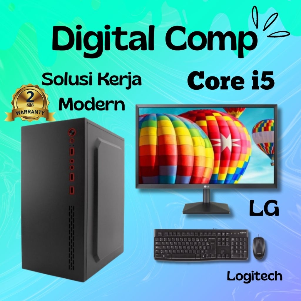 Jual Komputer - Intel Core i5 - Full Set - CPU PC Rakitan | Shopee Indonesia