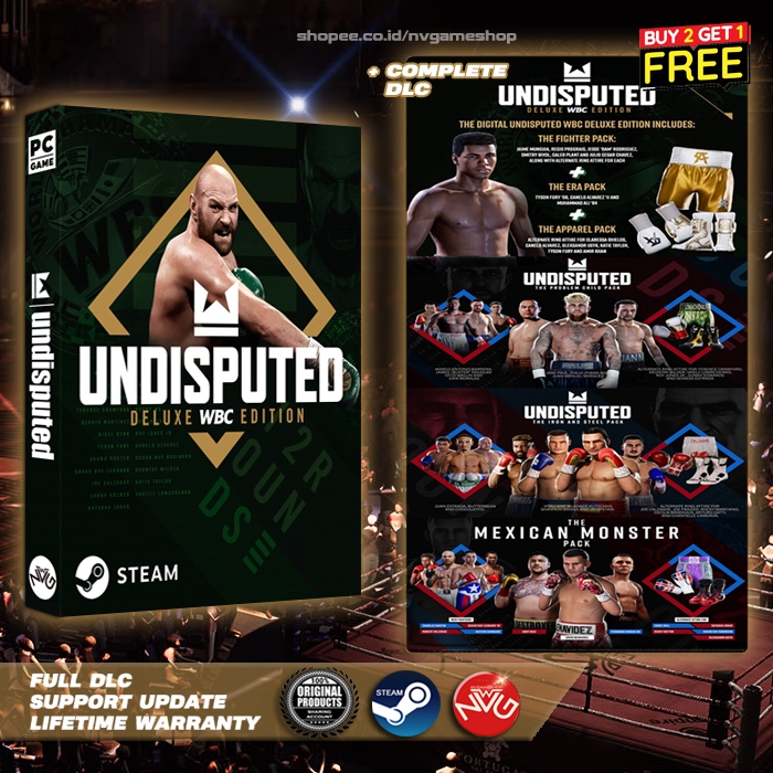 Jual Undisputed Deluxe WBC Edition PC Original | Shopee Indonesia