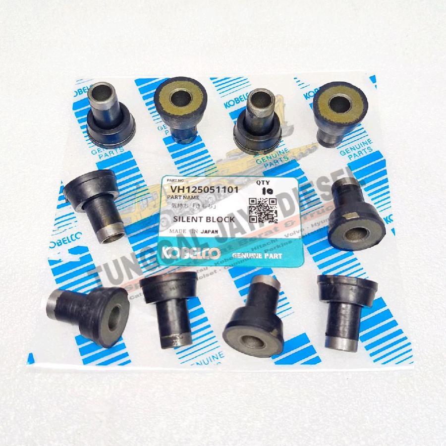 Jual Karet Blok Mesin Silent Block Karet Peredam Kobelco SK200-8 SK200 ...