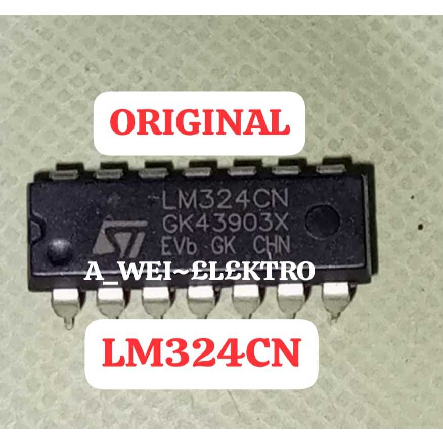 Jual IC LM 324N ORIGINAL LM324N ST asli | Shopee Indonesia