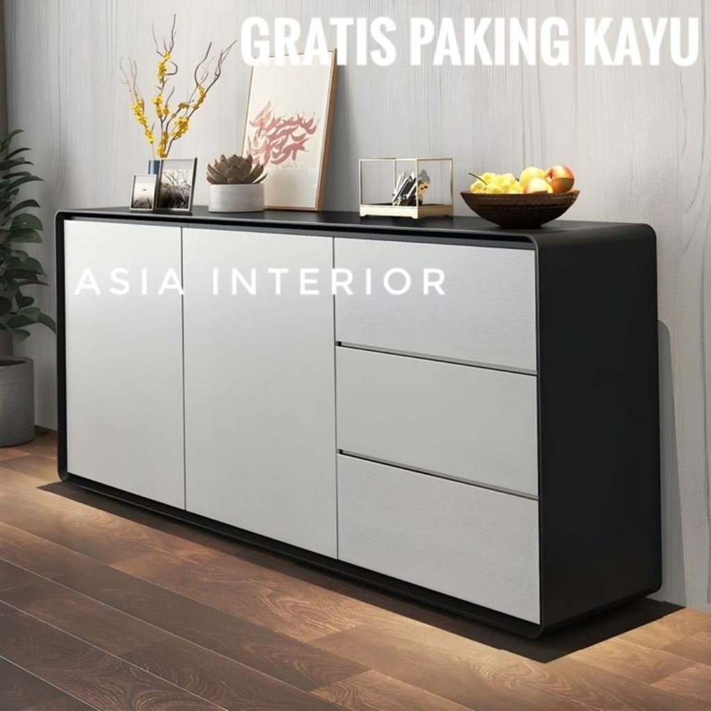 Jual Rak Kabinet Modern Skandinavia / Lemari kabinet minimalis / Lemari ...