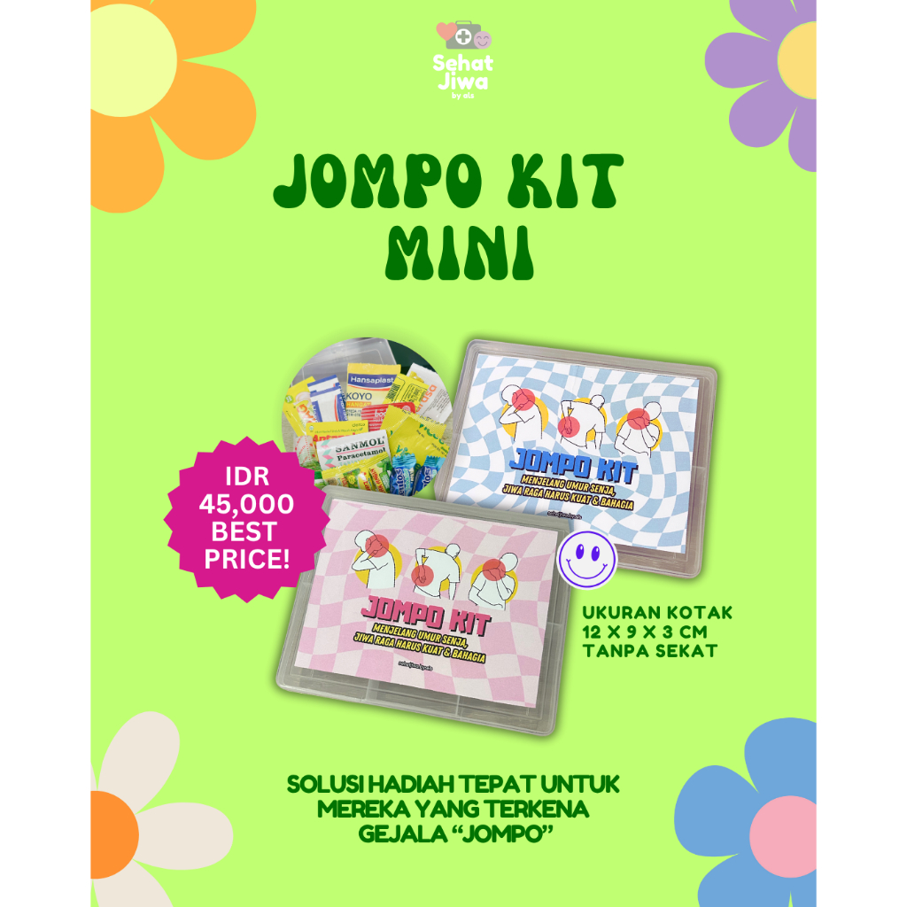 Jual Mini Jompo Kit - Apotek Mini Murah - Hampers Kado Unik - Gift Lucu ...