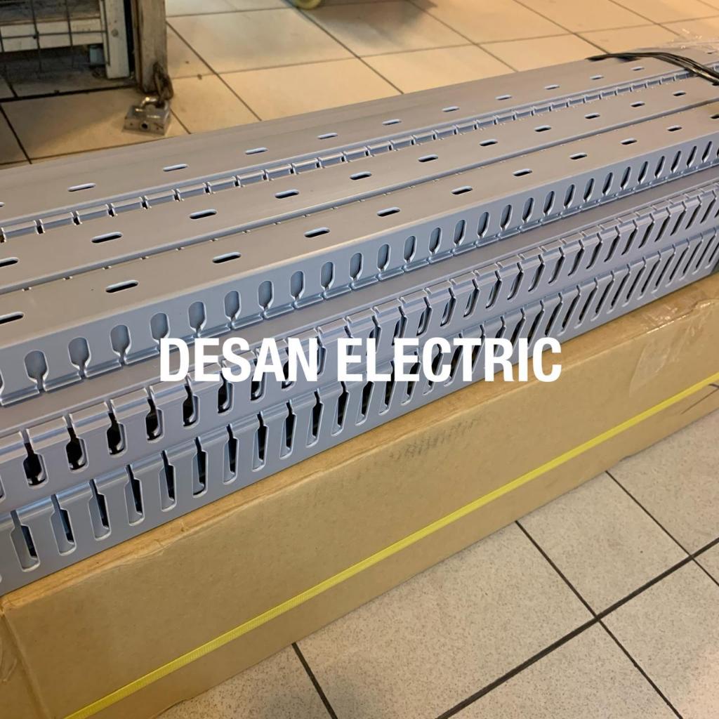 Jual KSS Cable Duct / Wiring Duct 45x45 Lubang Abu / Grey MD 2 MD-2 ...