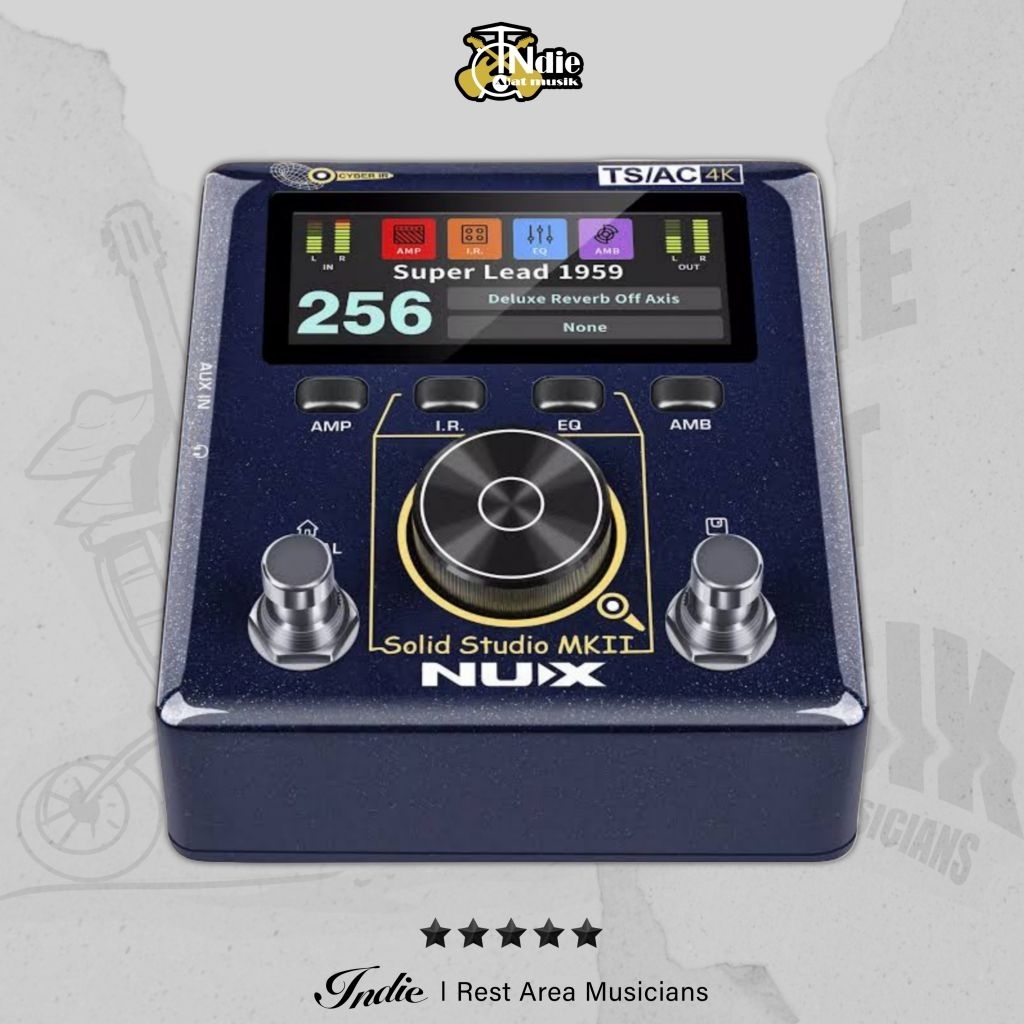 Jual NUX Solid Studio MK II Preamp dan Ampli Simulator IR Loader | Shopee Indonesia