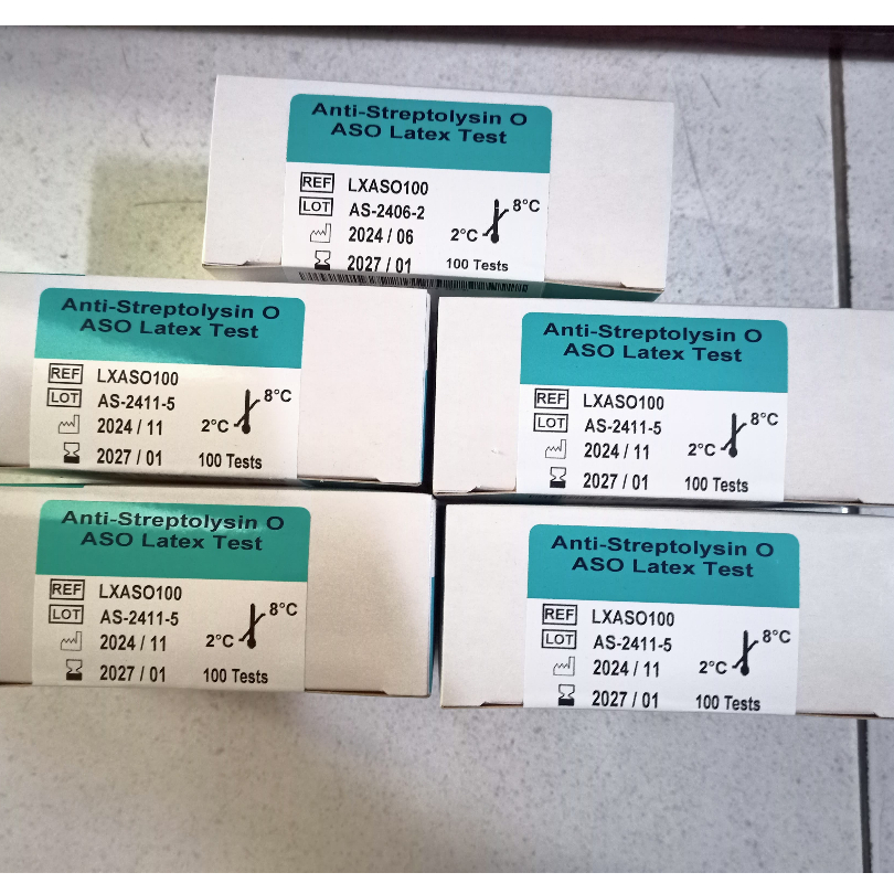 Jual FORTRESS ASO Latex 100T ASTO LATEX ISI 100 Test / Reagen ASO Latex ...