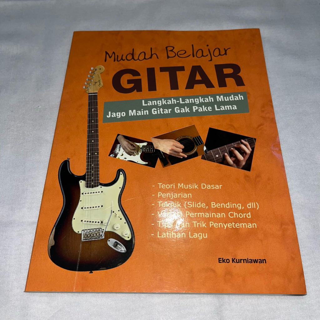 Jual Buku Mudah Belajar Gitar - Langkah-langkah Jago Main Gitar Gak Pake Lama (Eko Kurniawan ...