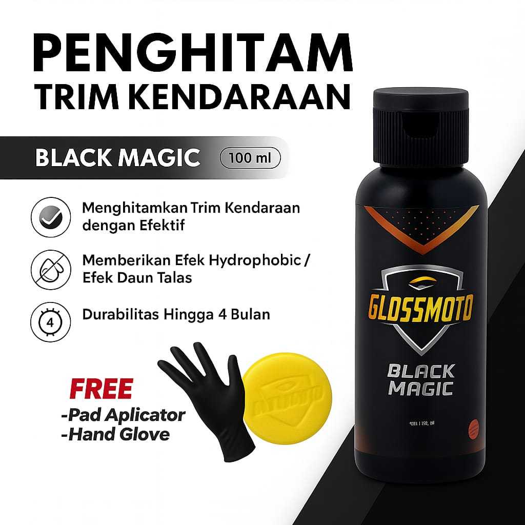 Jual GLOSSMOTO - Penghitam Body Motor & Mobil Permanen | Semir Body ...