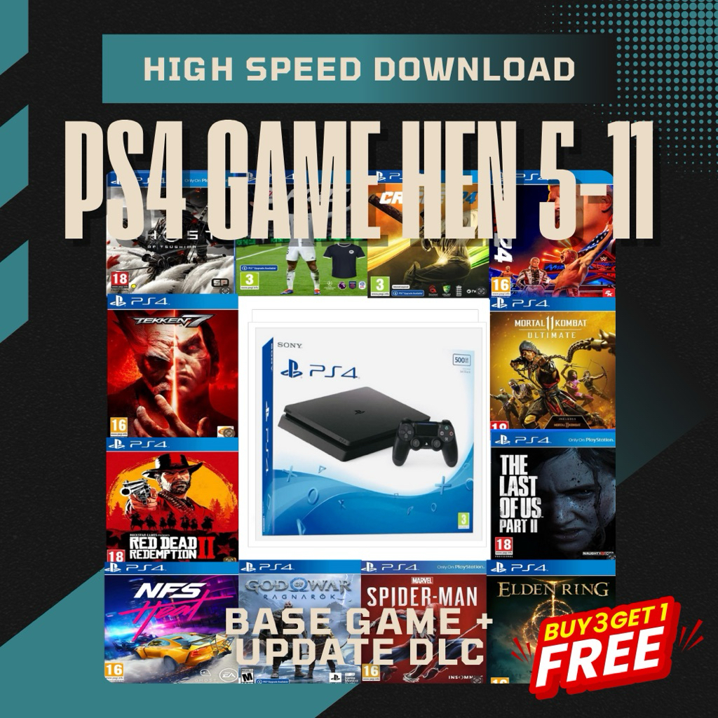 Jual Game PS4 HEN Digital (Format PKG) – Full Version | Pilih Judul Sesuai Request | Shopee ...
