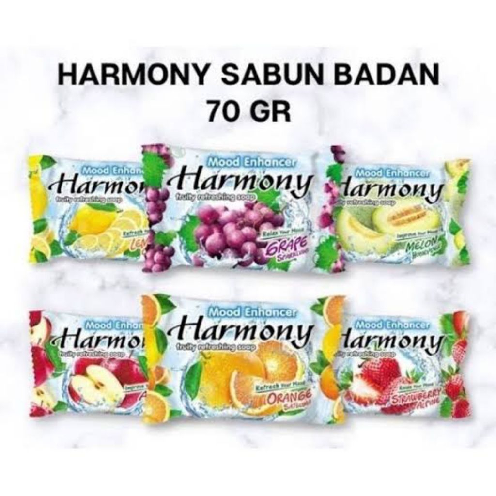 Jual SABUN HARMONI / HARMONY SABUN MANDI 70gr | Shopee Indonesia
