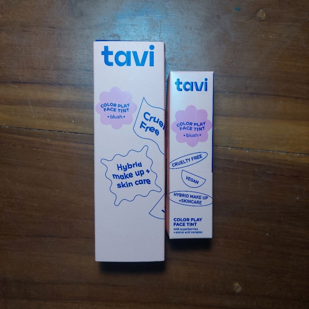 Jual TAVI 3in1 Color Play Face Tint (Blush On Cair / Cream) | Shopee ...