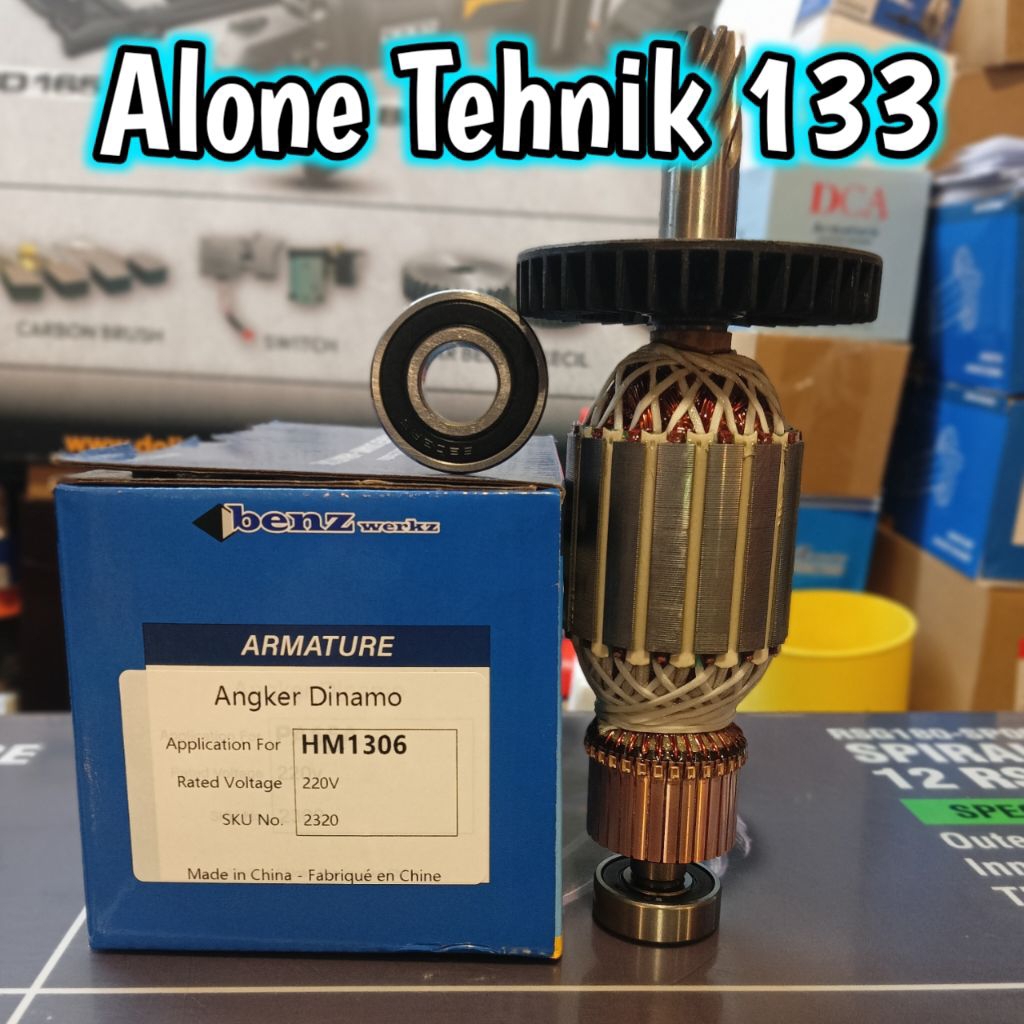 Jual ARMATURE MAKITA HM1306 ANGKER MESIN BOR BOBOK BETON ASPAL ...