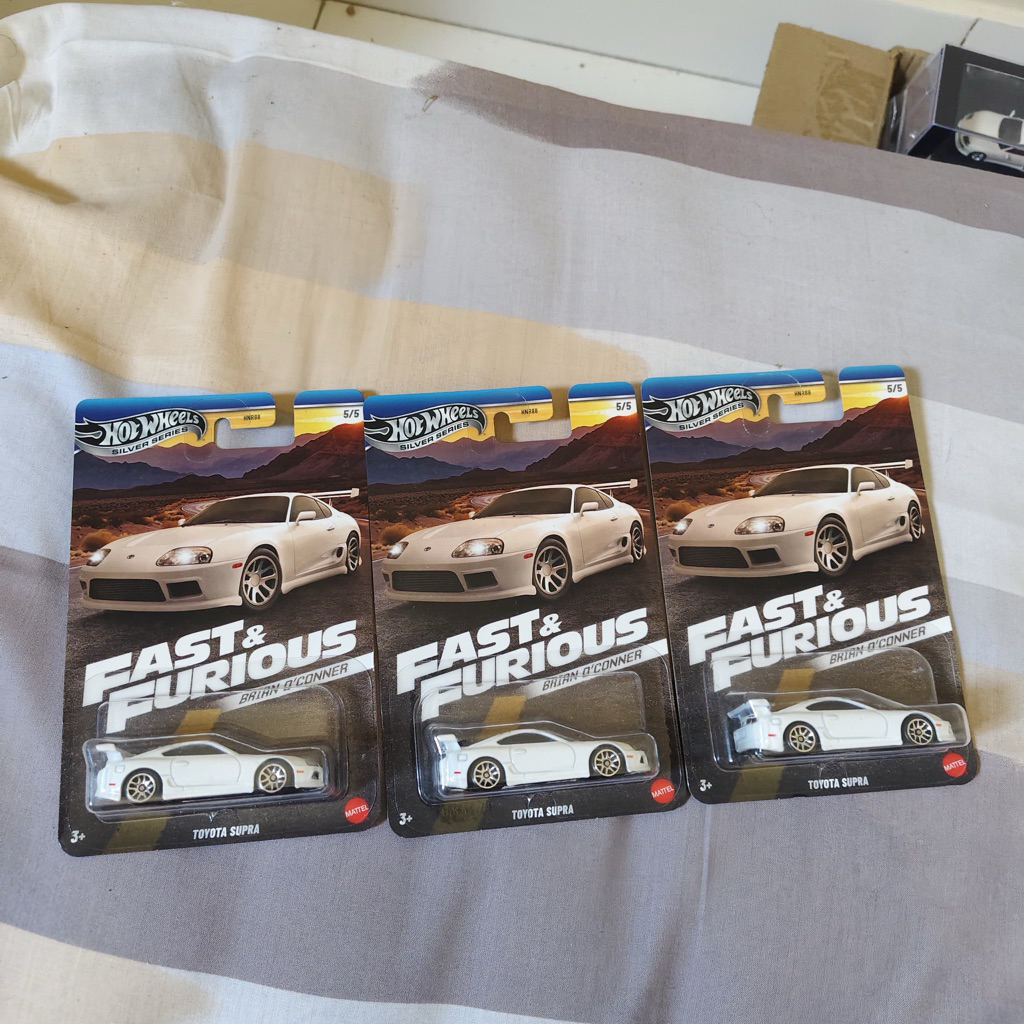 Jual 3 PCS HOT WHEELS FNF SUPRA PUTIH BRIAN MULUS | Shopee Indonesia