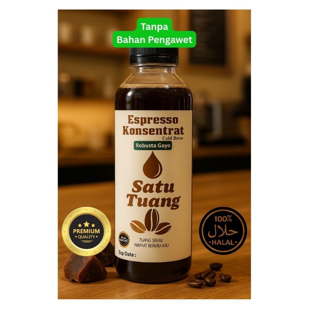 Jual [Satu Tuang] Cold Brew Espresso Concentrate Robusta Gayo – Kopi ...