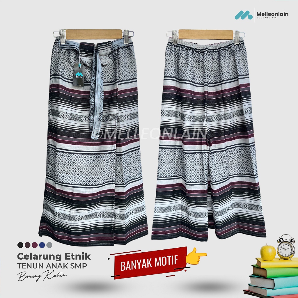 Jual Celana Sarung Anak SMP Remaja Celarung Etnik Tenun Sarcel Katun ...