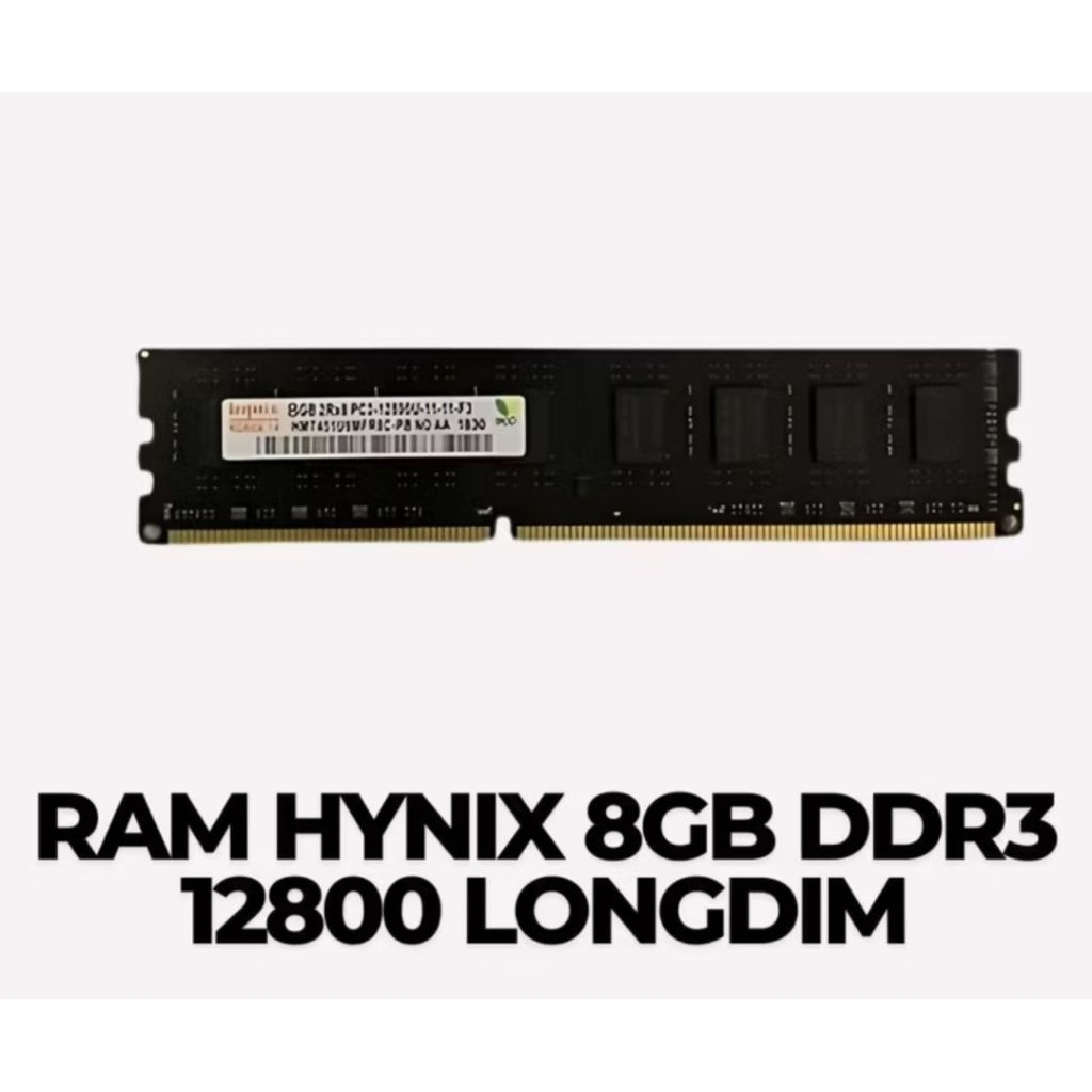 Jual MEMORY/RAM PC DDR3 8GB (1×8) PC3 12800-1600 MHz HYNIX LIFETIME WARRANTY | Shopee Indonesia