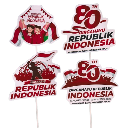 Jual Topper Cake Dirgahayu 17 Agustus / HUT RI | Shopee Indonesia