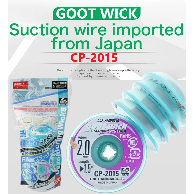 Jual SOLDER WICKED GOOT /SOLDER WICKED BNR 2.5 /Gootwick Original High ...