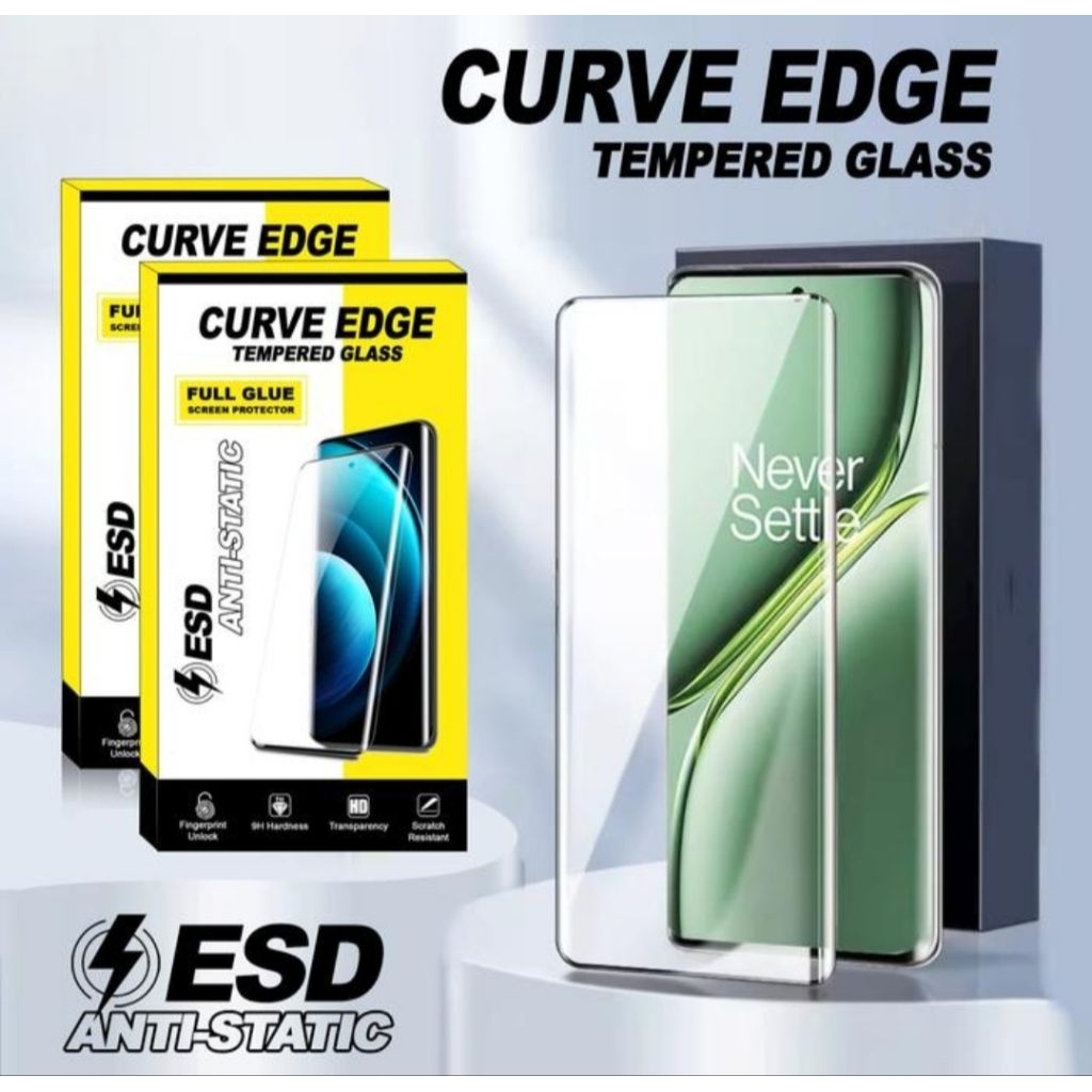 Jual ITEL S23 PLUS S25 ULTRA S26 ULTRA Tempered Glass LENGKUNG ESD Anti ...
