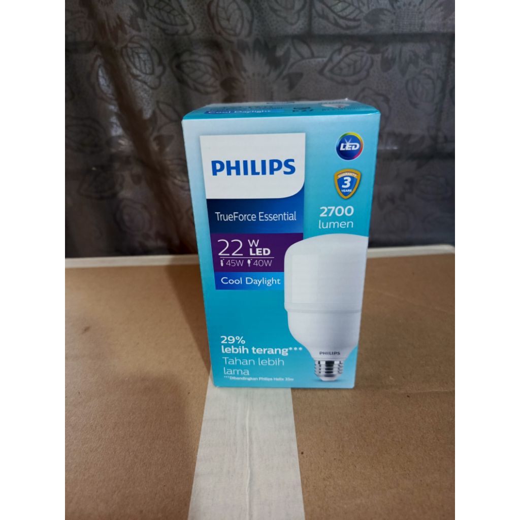 Jual Philips LED Trueforce Essential 6500K Cool Day Light Putih | Shopee Indonesia
