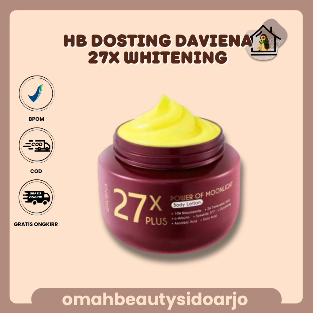 Jual DAVIENA SKINCARE HB DOSTING 27X POWER OF MOONLIGHT DAVIENA ...